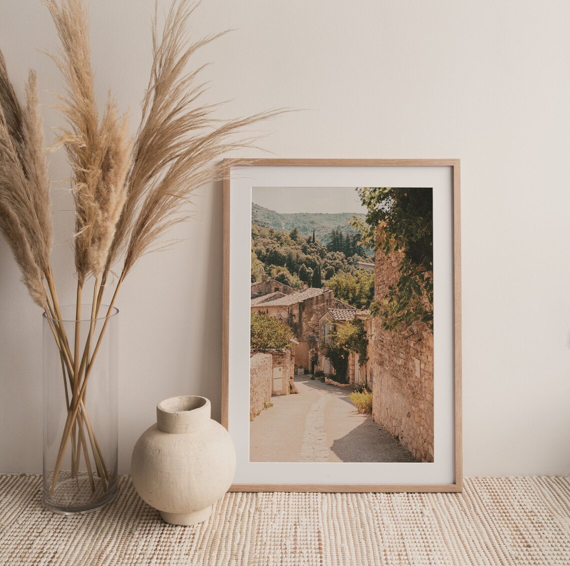 Provence Wall Art, Oppede Print, French Aesthetic, South of France ...