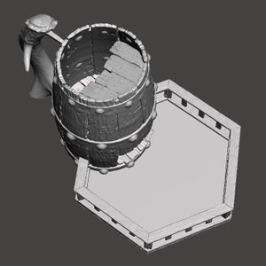 Ale Tankard Dice Tower - 3D Printable STL File - Dice Tower for ...