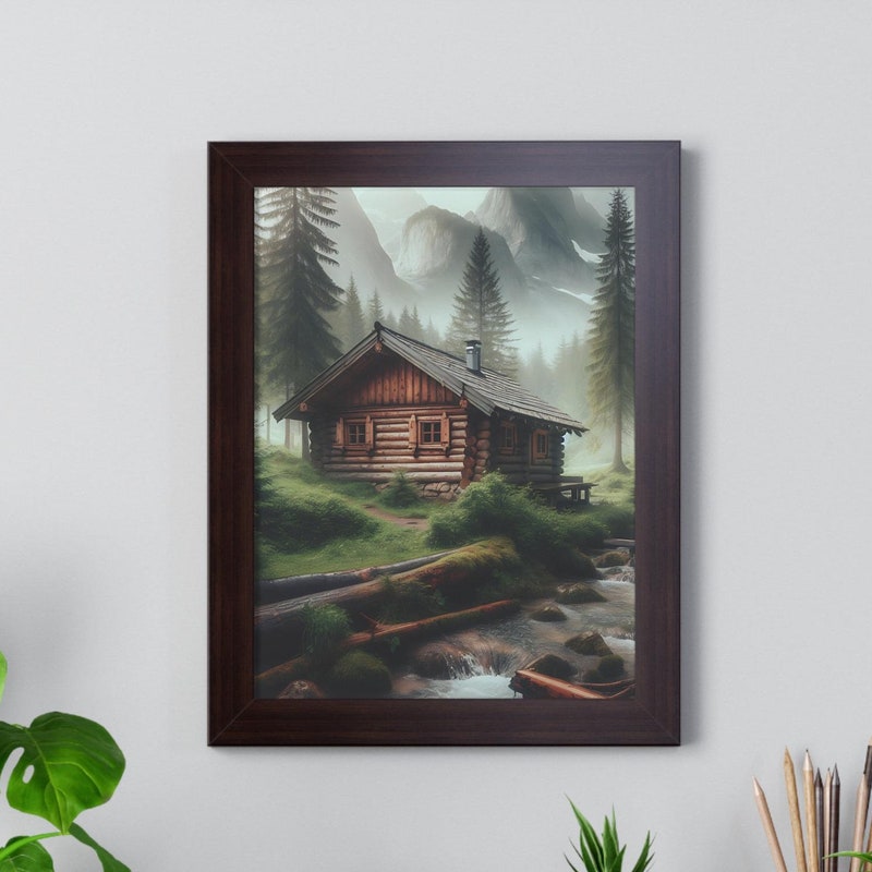 Cabin Wall Art - Etsy