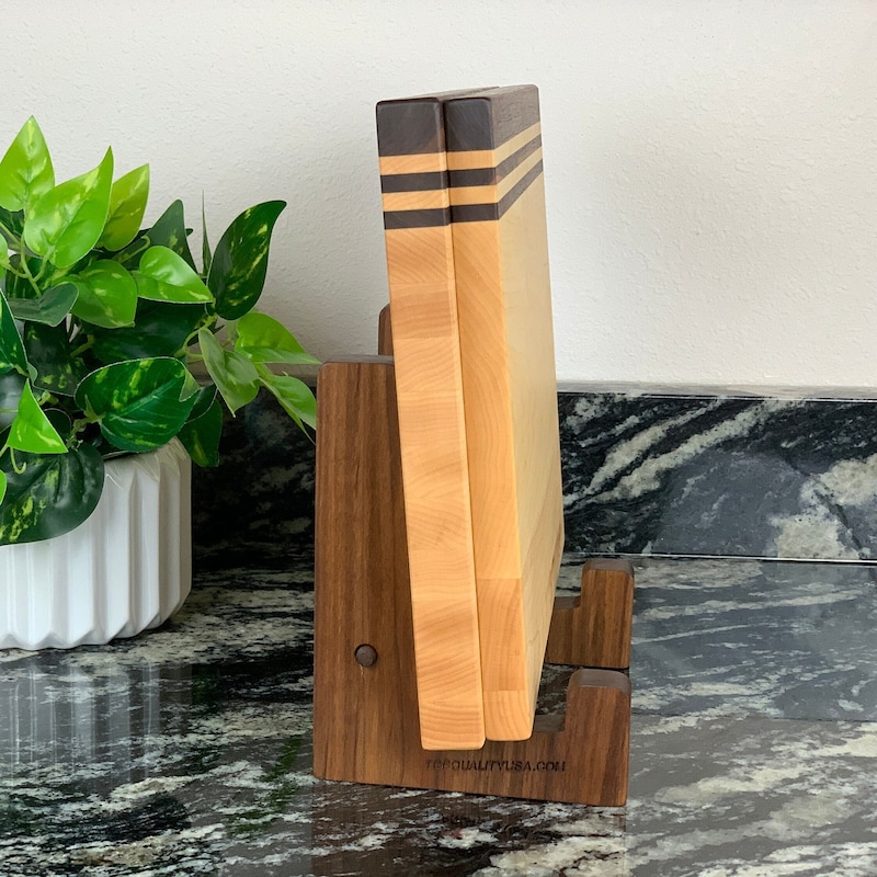 Cutting Board Stand - Etsy