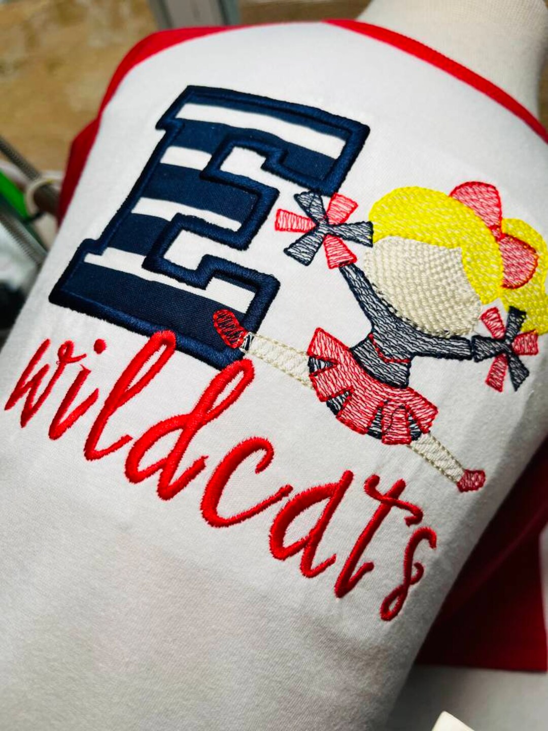 Personalized Girls Cheerleader Shirt Custom Girls Game Shirt - Etsy