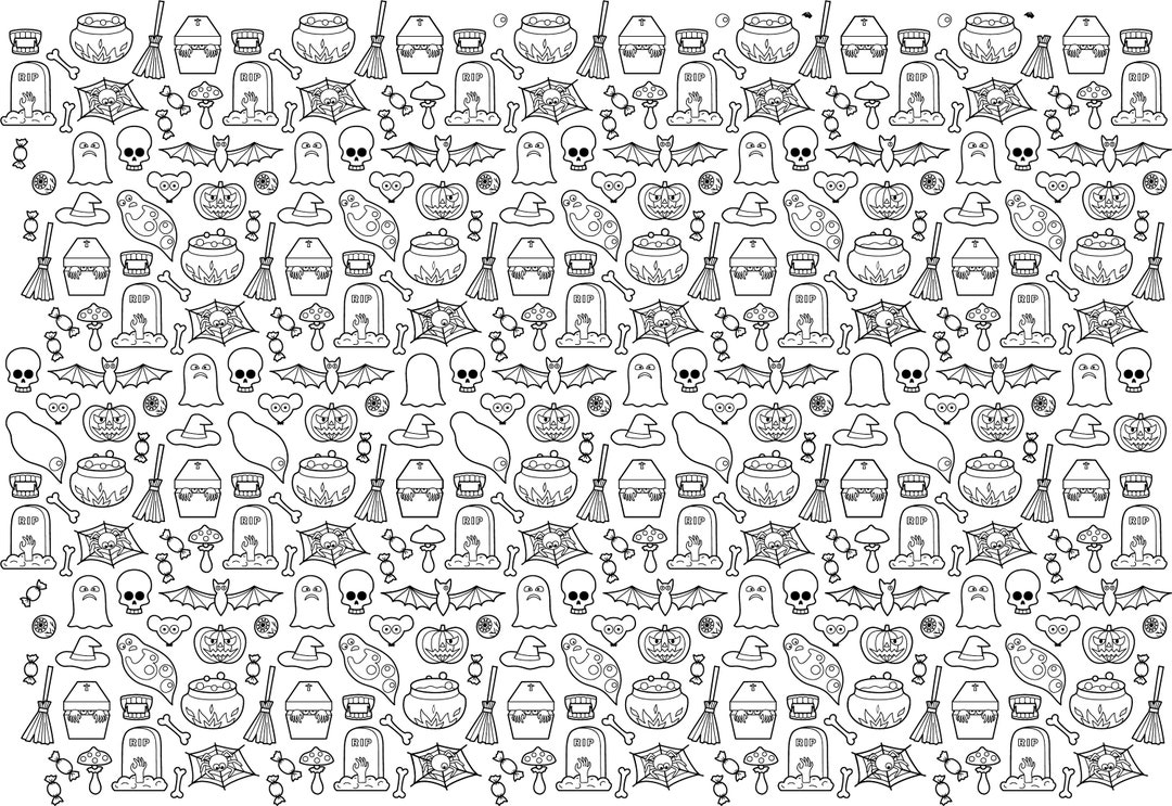 Big Coloring Sheet for Kids, Huge Coloring Sheets, 30 X 44 Coloring ...