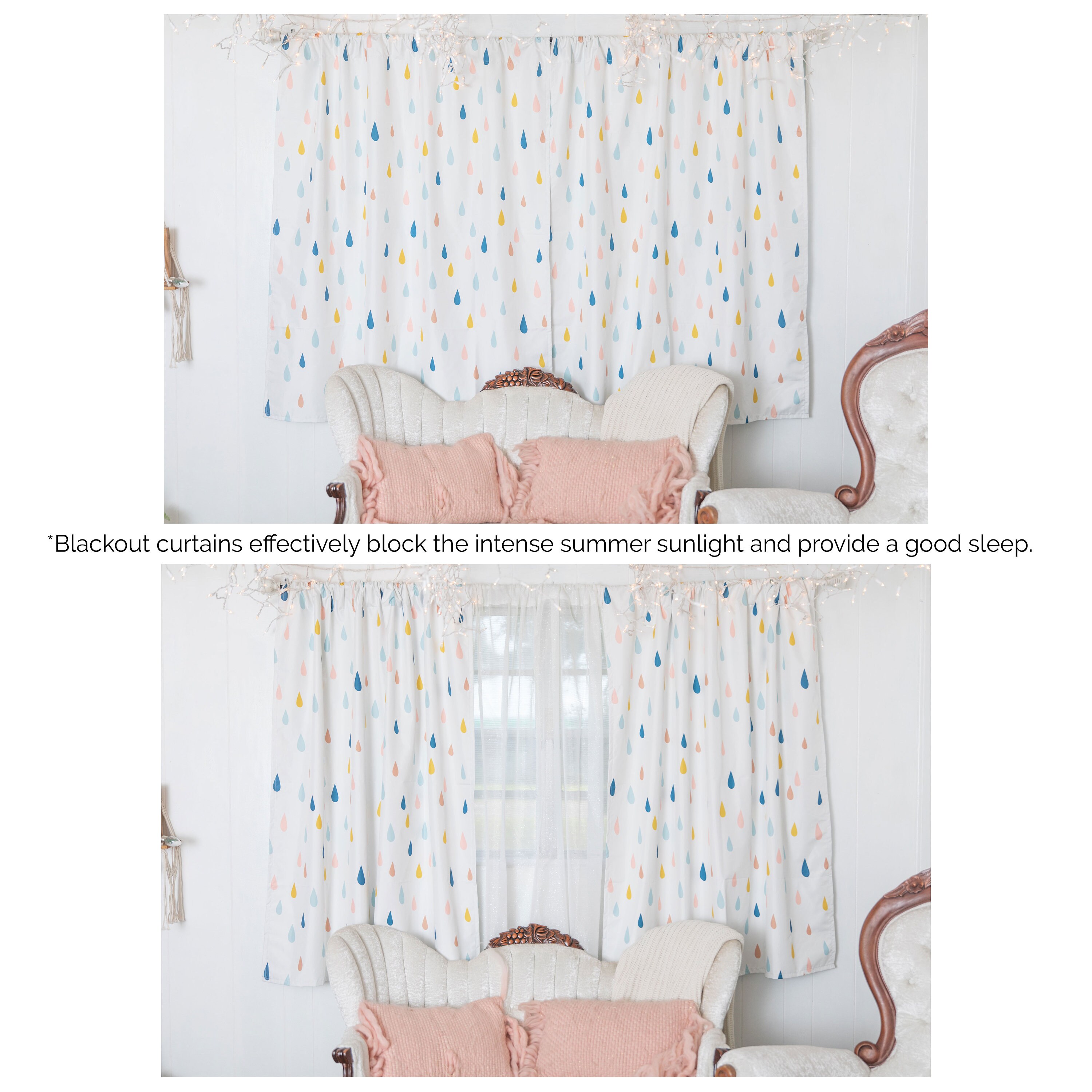 Pink Dot Curtains Pink and Gray Curtains Kids Room - Etsy