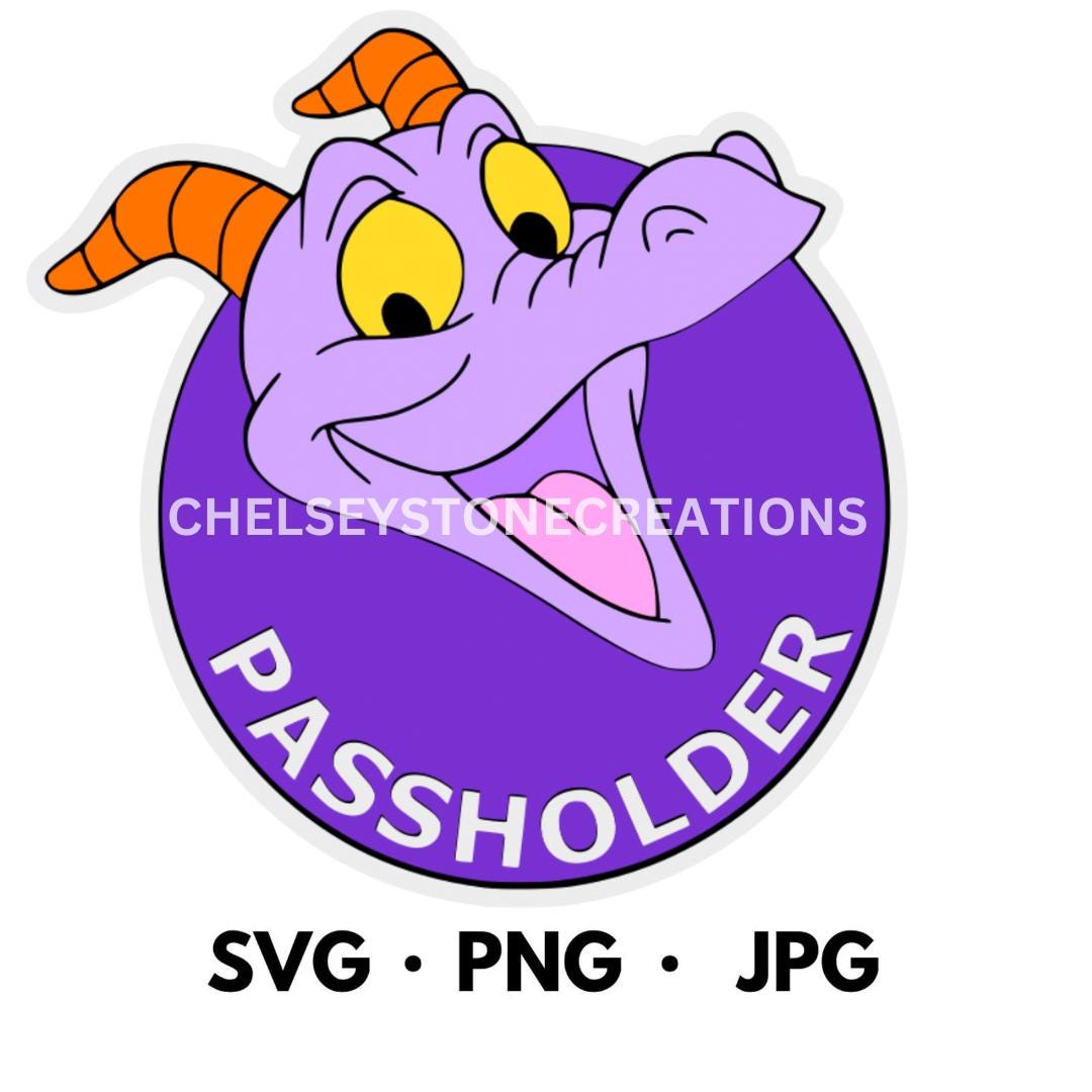 Passholder SVG Cut Image - Etsy