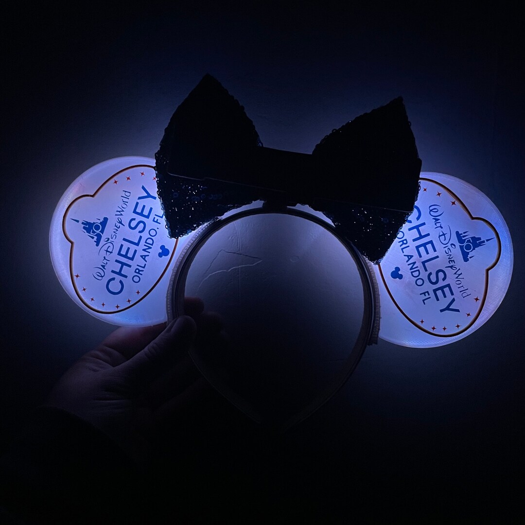Cast Member Inspired Ears 3d Printed Mouse Ears Headband - Etsy