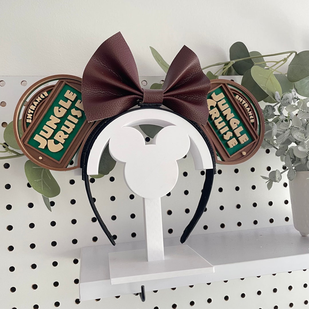 Jungle Inspired Ears 3d Printed Mouse Ears Headband - Etsy