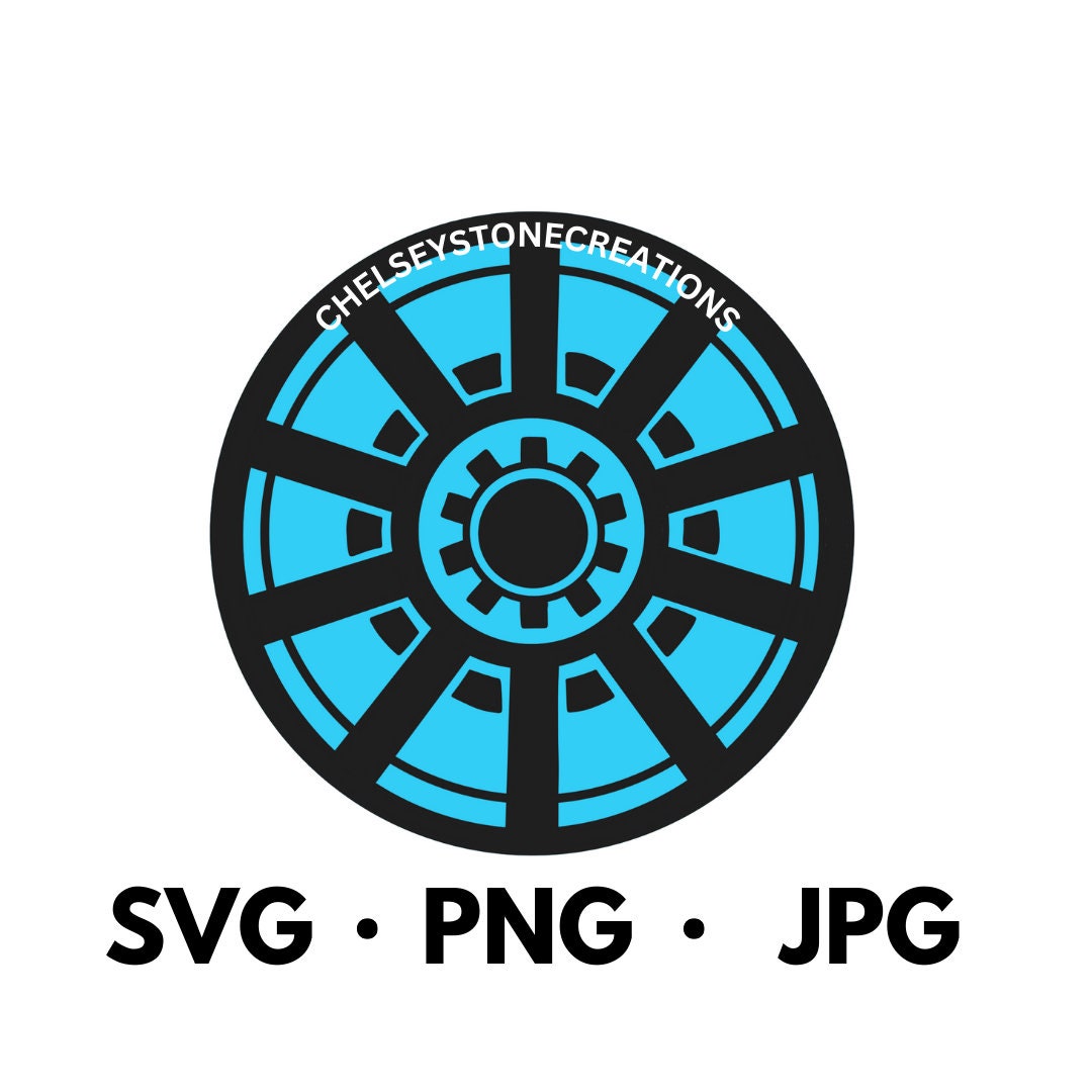 Arc Reactor SVG Cut Image - Etsy