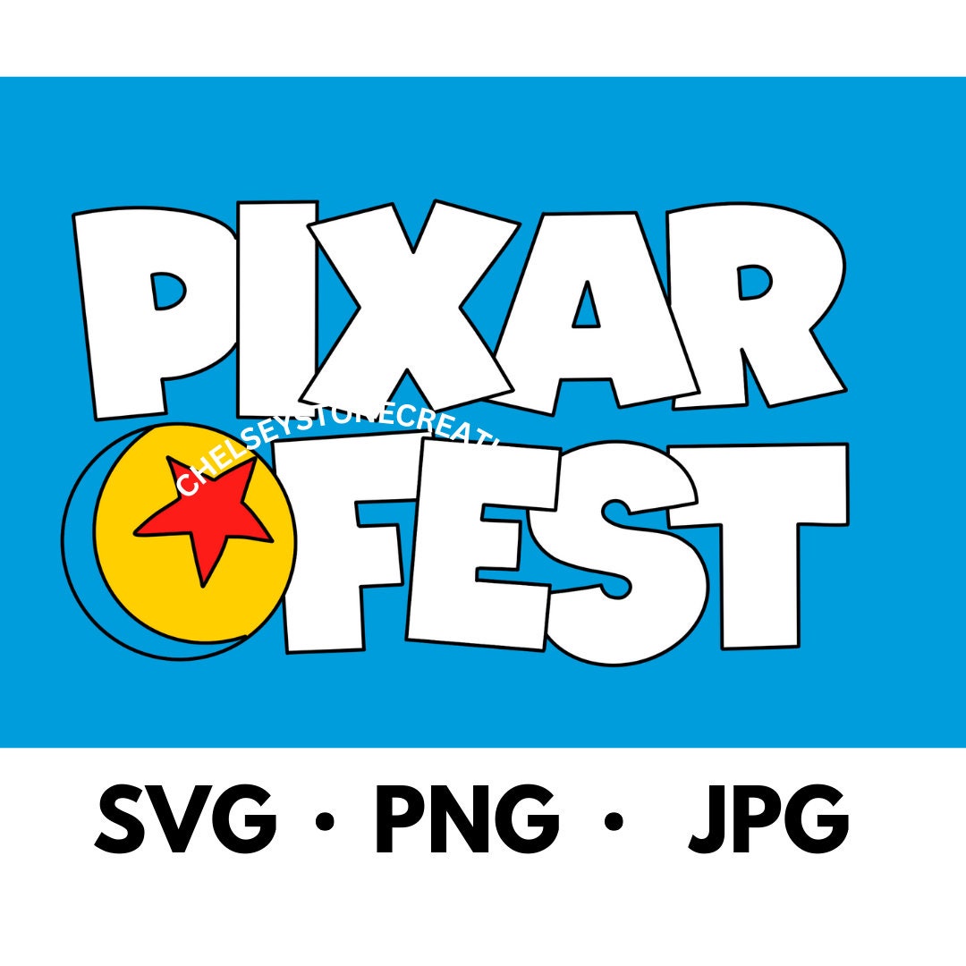 Pixar Fest SVG Cut Image JPEG PNG - Etsy