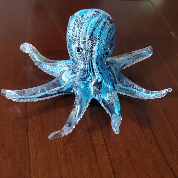 Blown Glass Octopus - Etsy