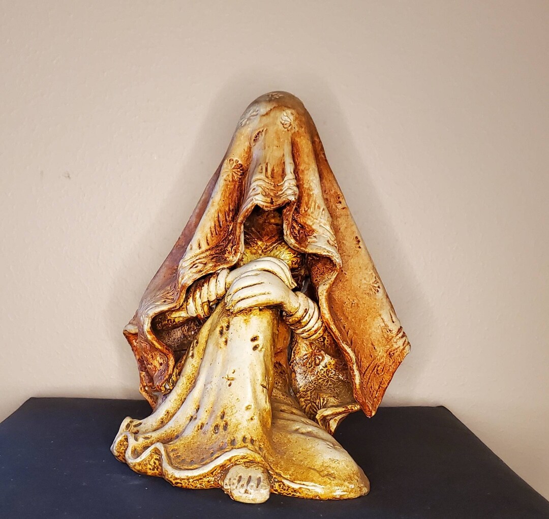 RESIN ART SCUPTURE, Indian Bride, Showpiece, Indian Contemporary Art ...