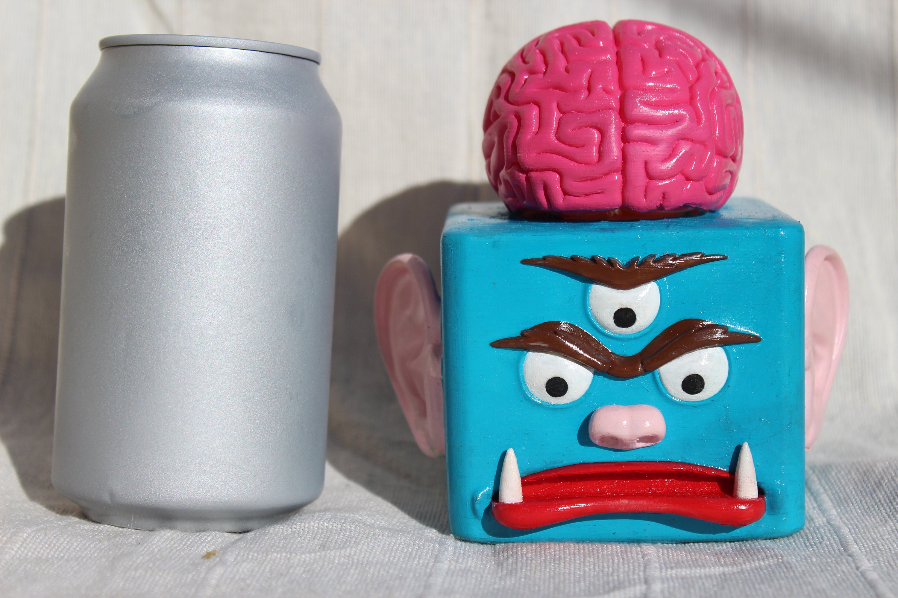 Mister Ugly Hand-painted 3D Printing | Etsy