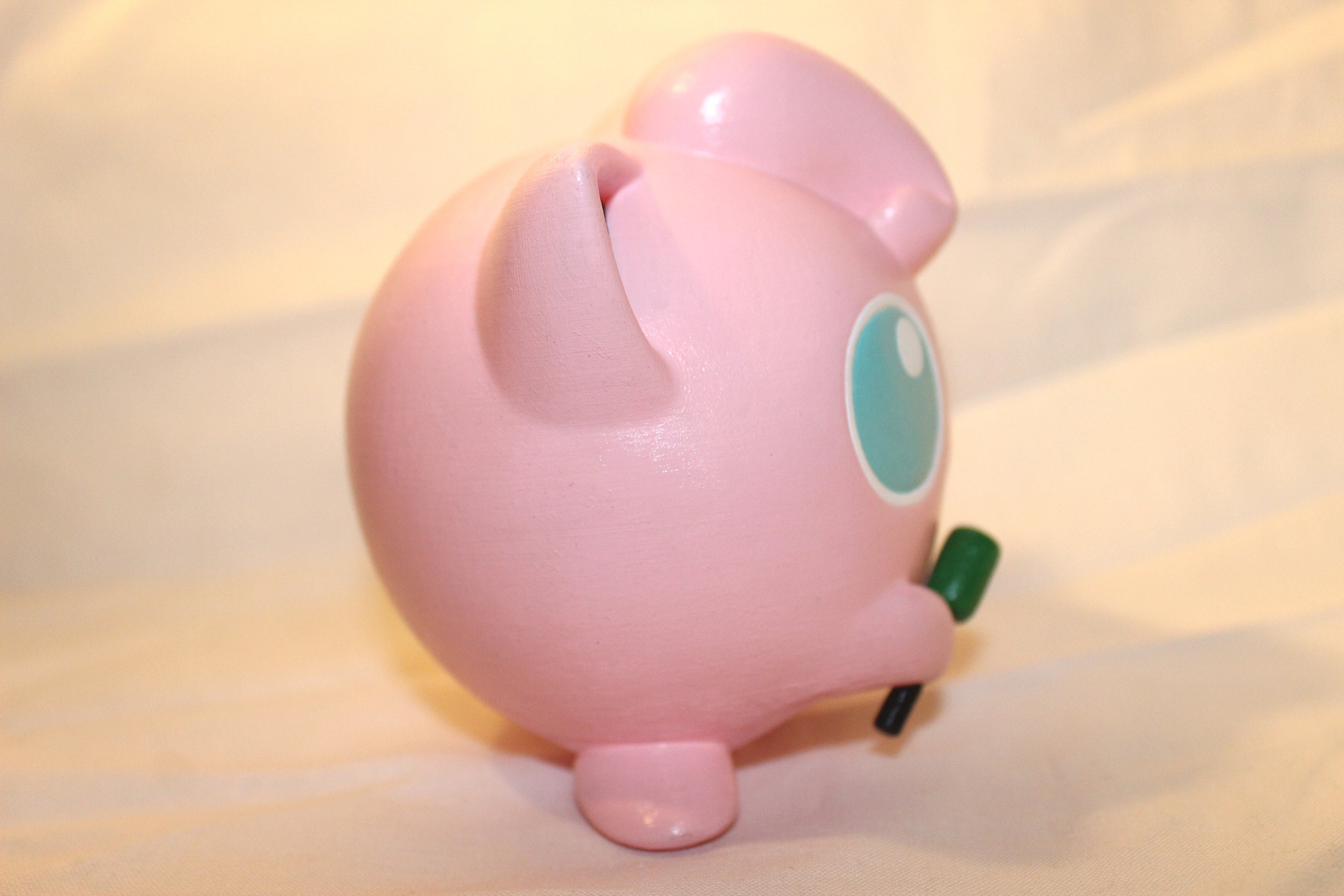 Jigglypuff / Jigglypuff Pokemon Hand Painted and Varnished - Etsy