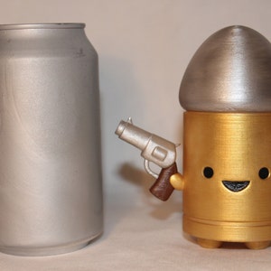 Bullet Kin / Enter the Gungeon - Hand Painted and Varnished 3D Print - Etsy