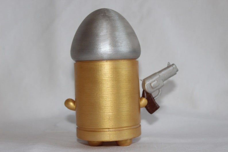 Bullet Kin / Enter the Gungeon Hand-painted 3D Printing | Etsy