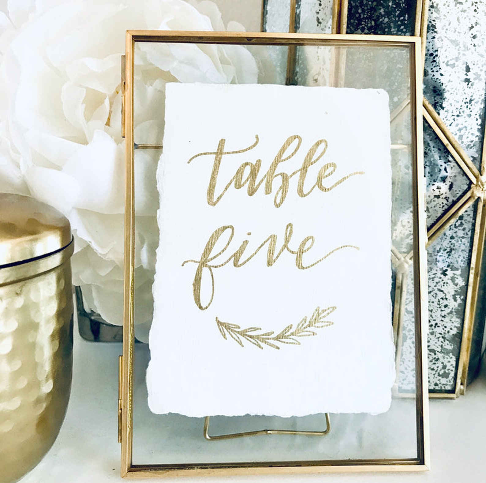 Calligraphy Table Numbers - Etsy