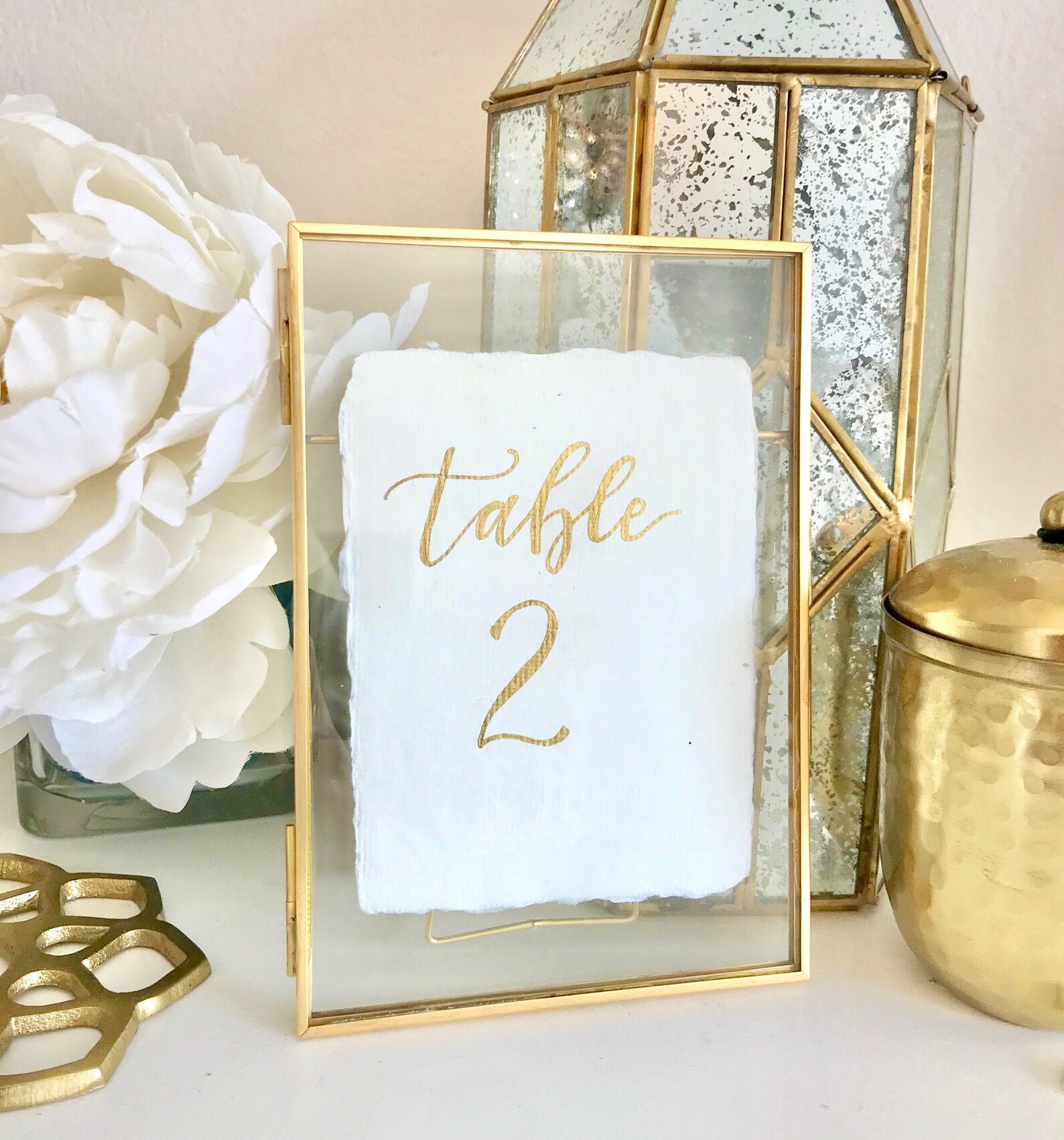 Calligraphy Table Numbers - Etsy