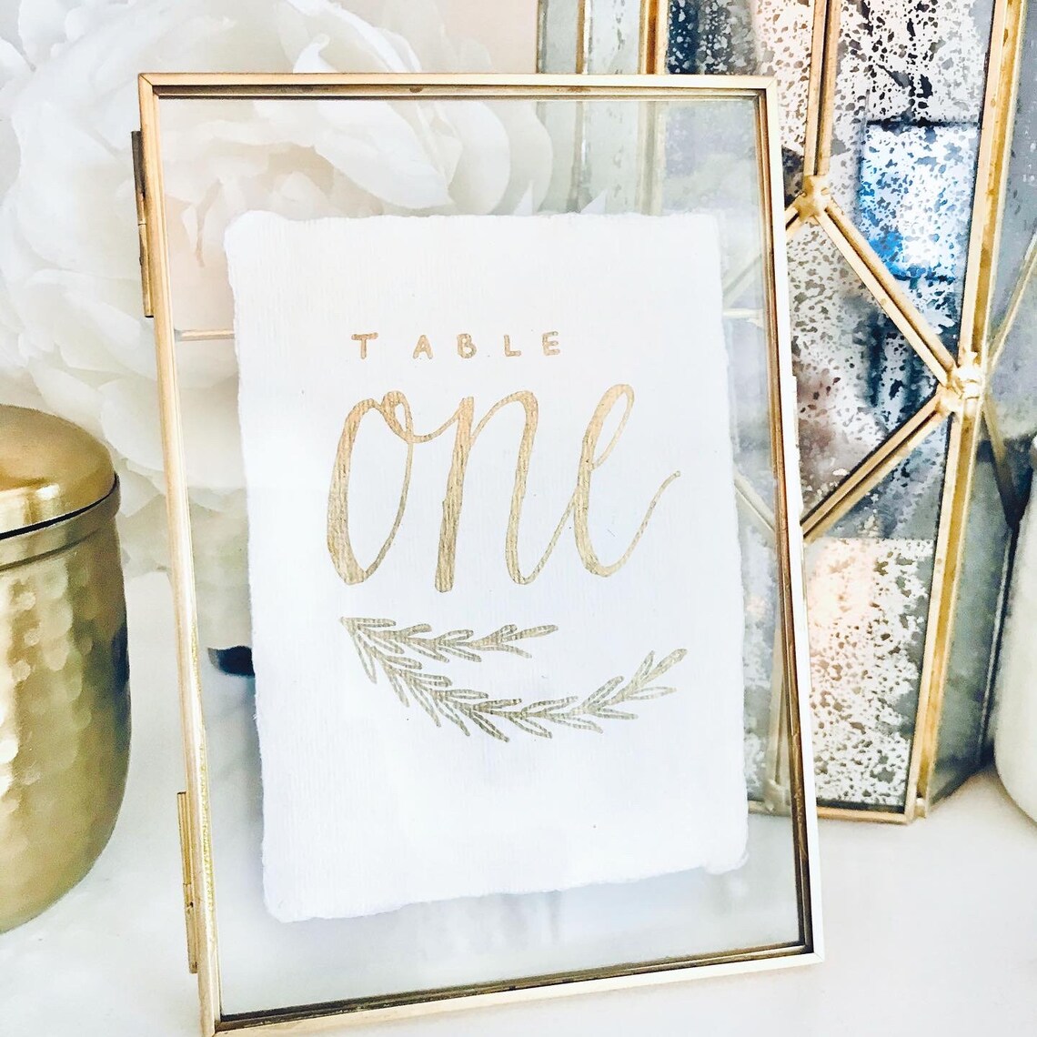 Calligraphy Table Numbers - Etsy