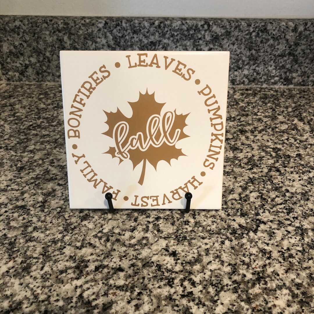 Fall Sign - Ceramic Tile Sign - Kitchen Sign Decor - Kitchen Gift ...