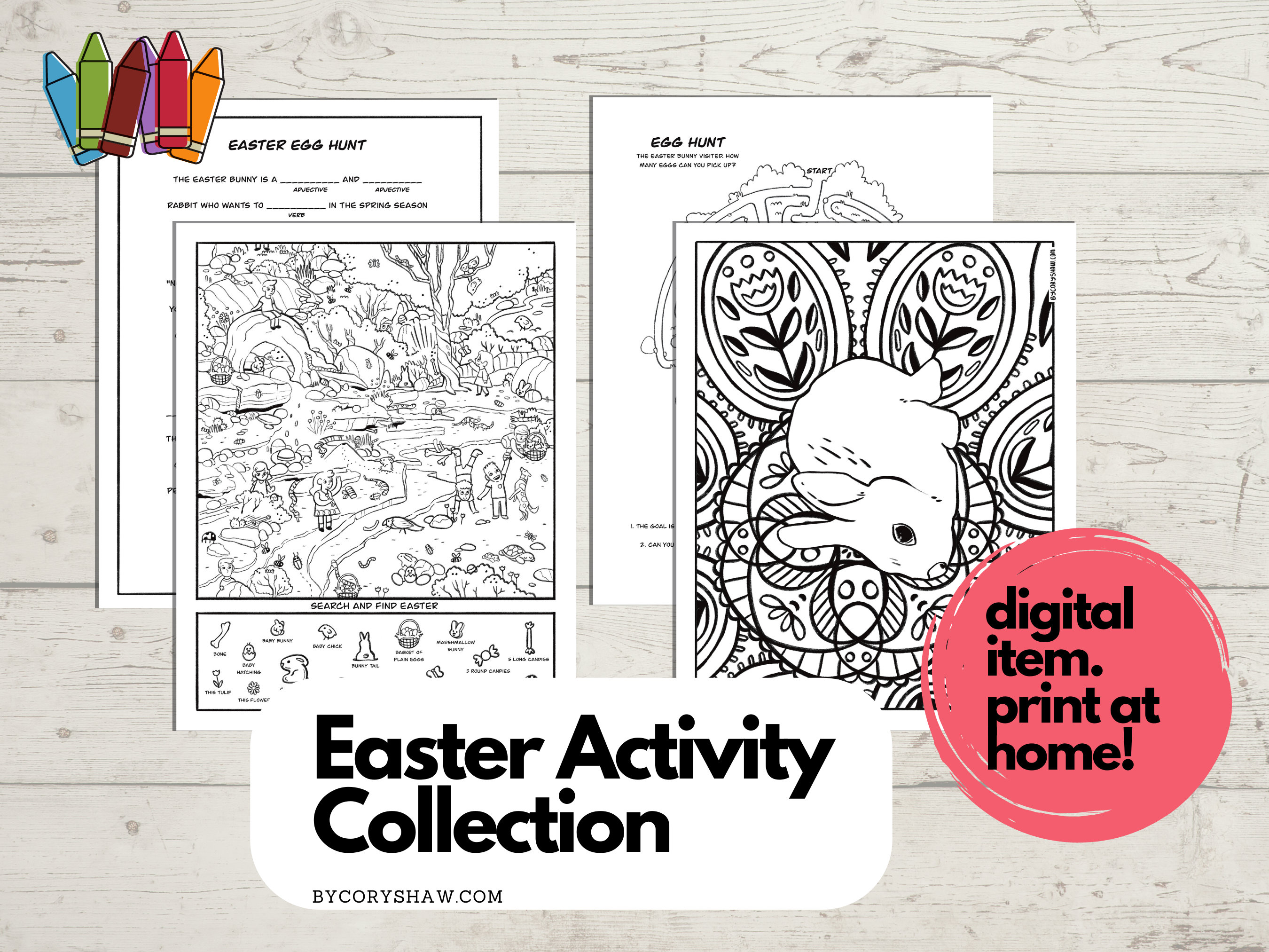 Search And Find Coloring Pages