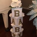 Baby Block Tower | Baby Box Tower Decoration | Gender Reveal ...