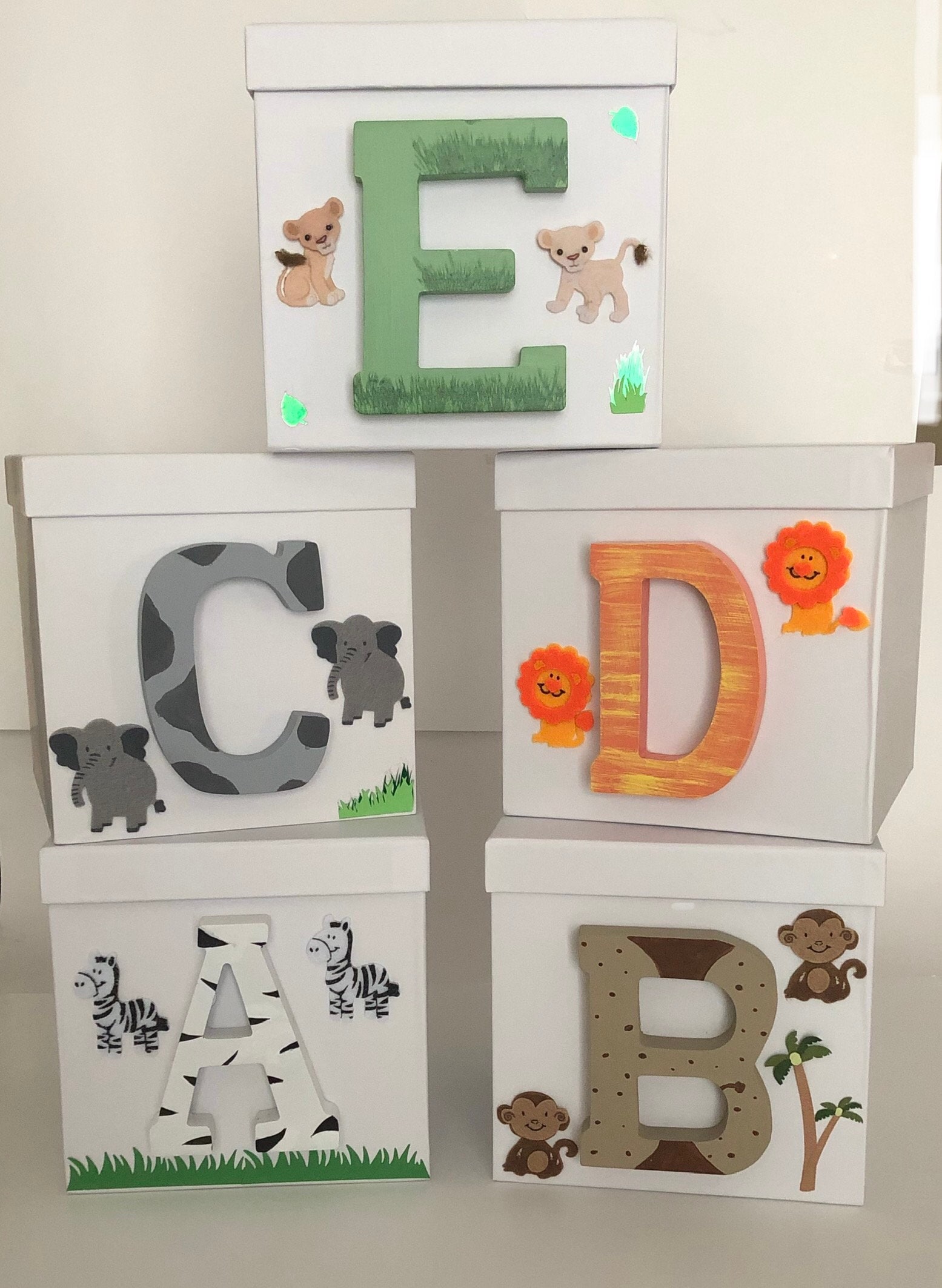 Safari Theme Decoration Box - Etsy