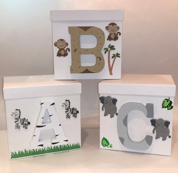 Safari Theme Decoration Box | Etsy