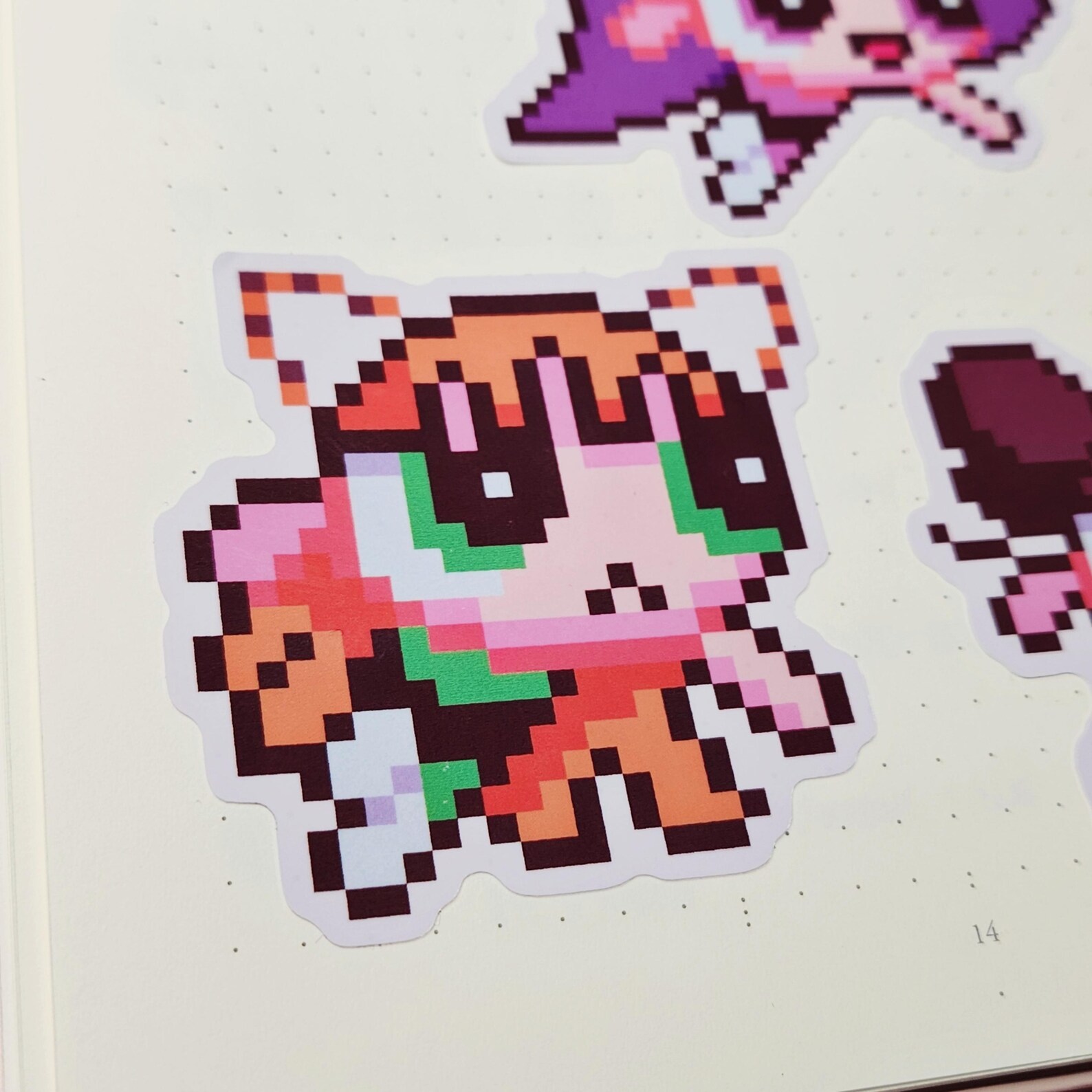 New Jeans NWJNS Pixel Art Powerpuff Girls Stickers - Etsy