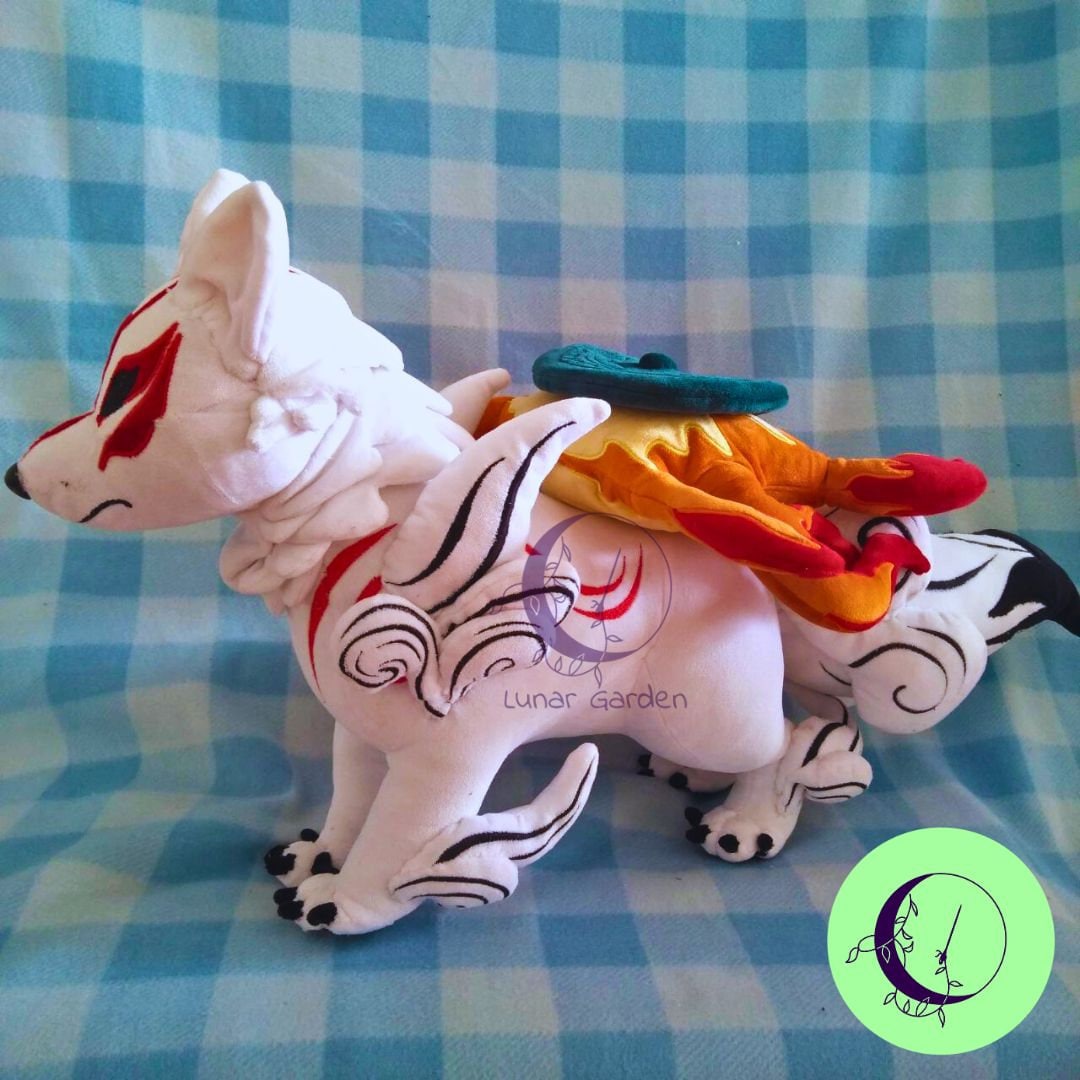 Amaterasu Okami - Plush - Made to Order - Etsy