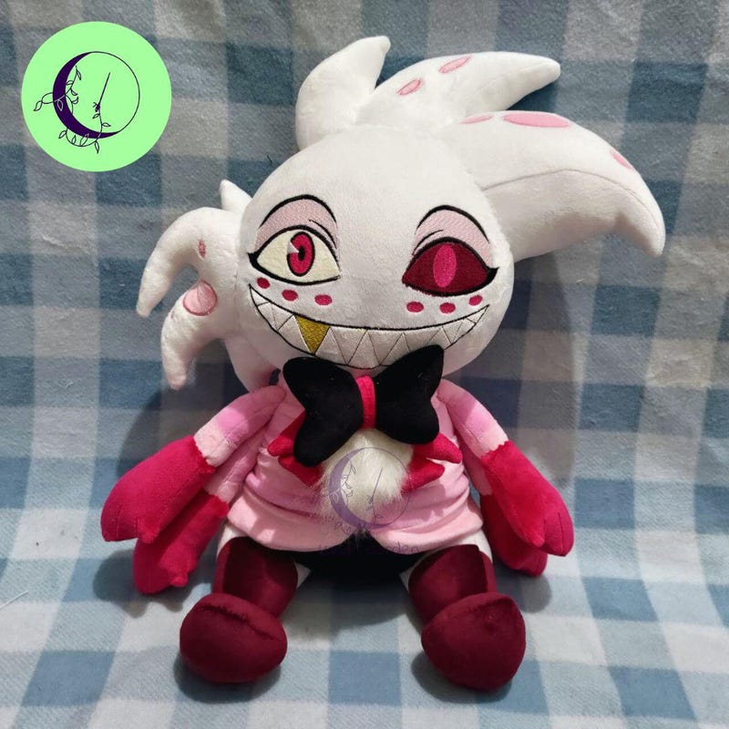 Hazbin Angel Dust Plush - Etsy