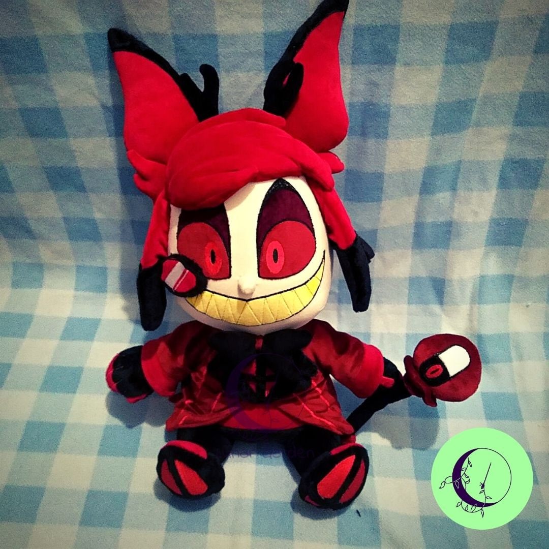 Alastor Plush Hazbin Hotel - Etsy