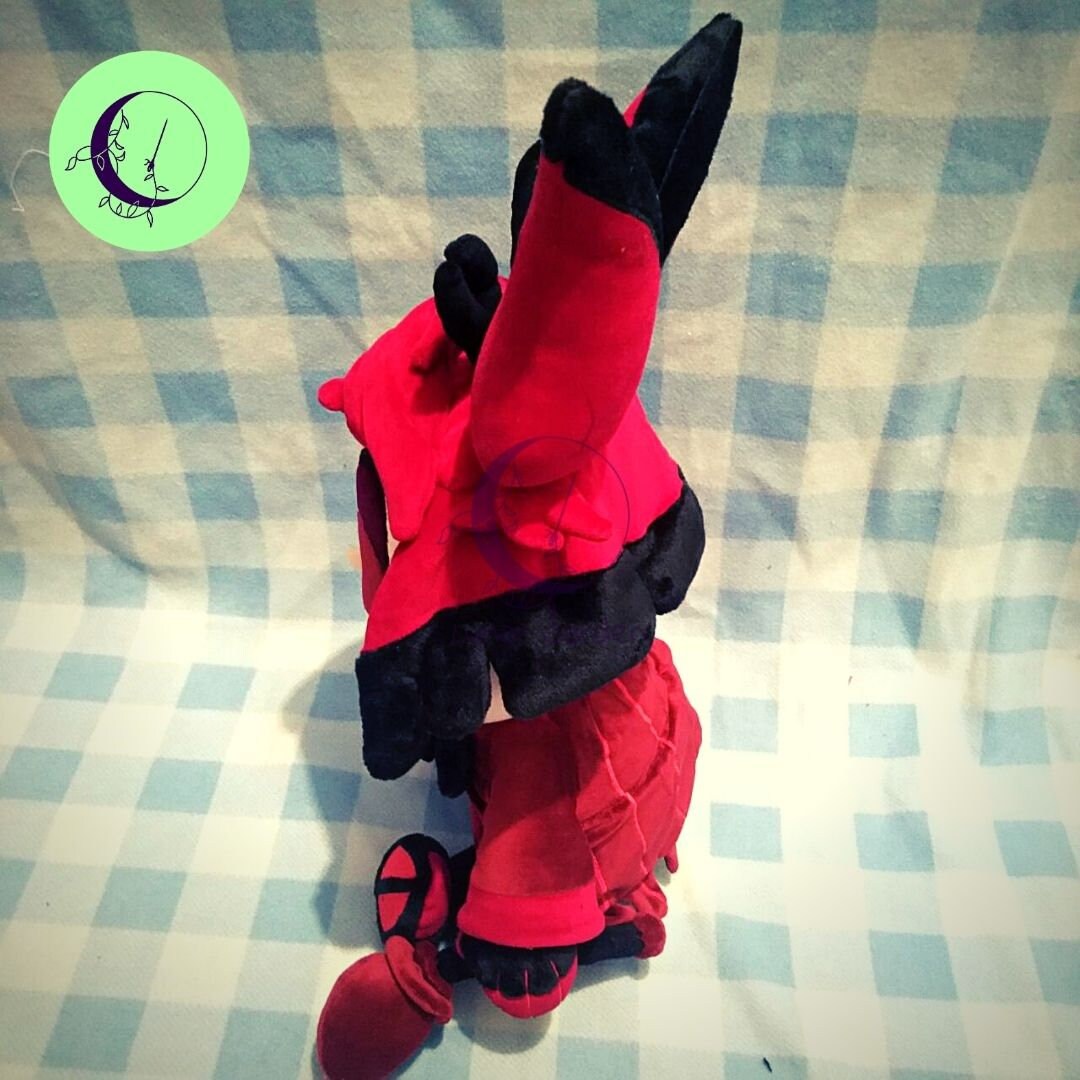 Alastor Plush Hazbin Hotel - Etsy