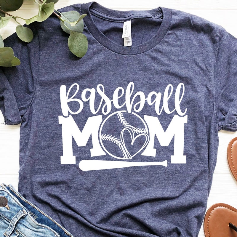 Baseball Mom Shirt - Etsy