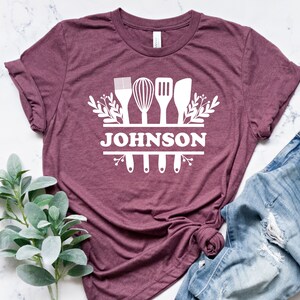 Personalized Chef Gift, Kitchen Chef Shirt, Home Cook Gift, Gifts for ...