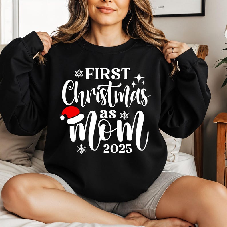 My First Christmas Shirt, Baby First Christmas Shirt, Mom and Dad First ...