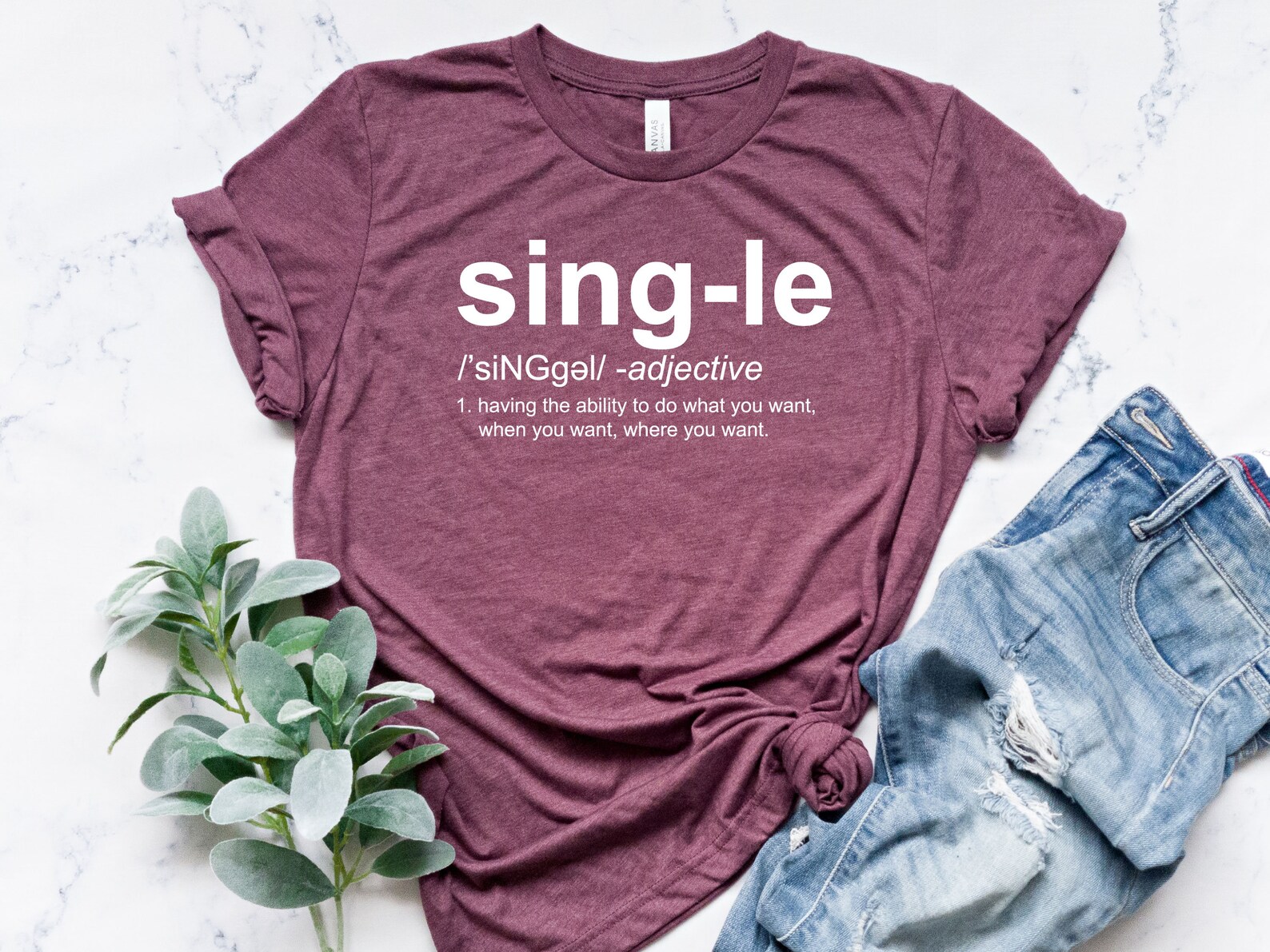 Single Definition Shirt Funny Definition Shirts Valentines - Etsy