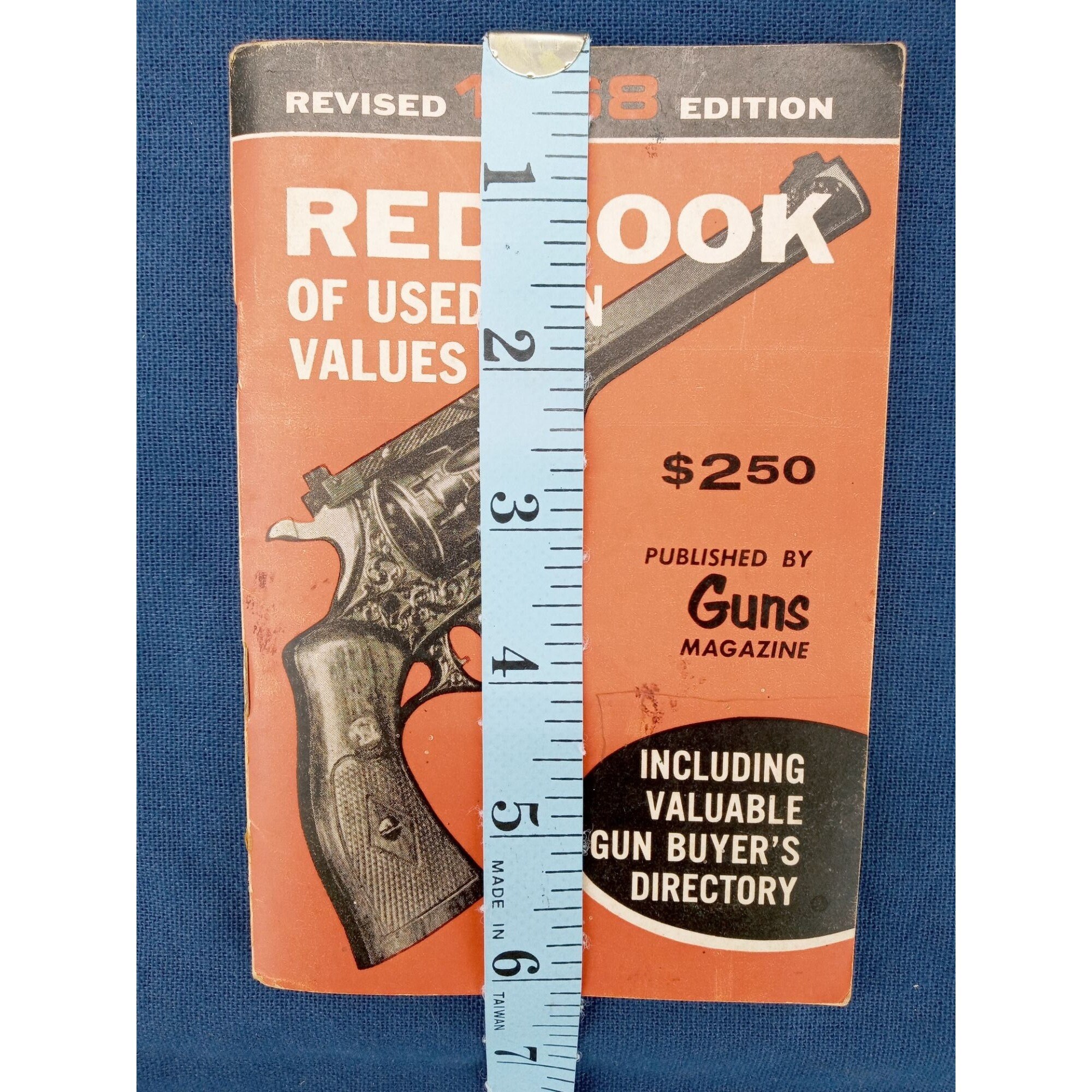 Redbook Used Gun Value 1968 Vintage Book Pricing Guide Pistol Rifle ...