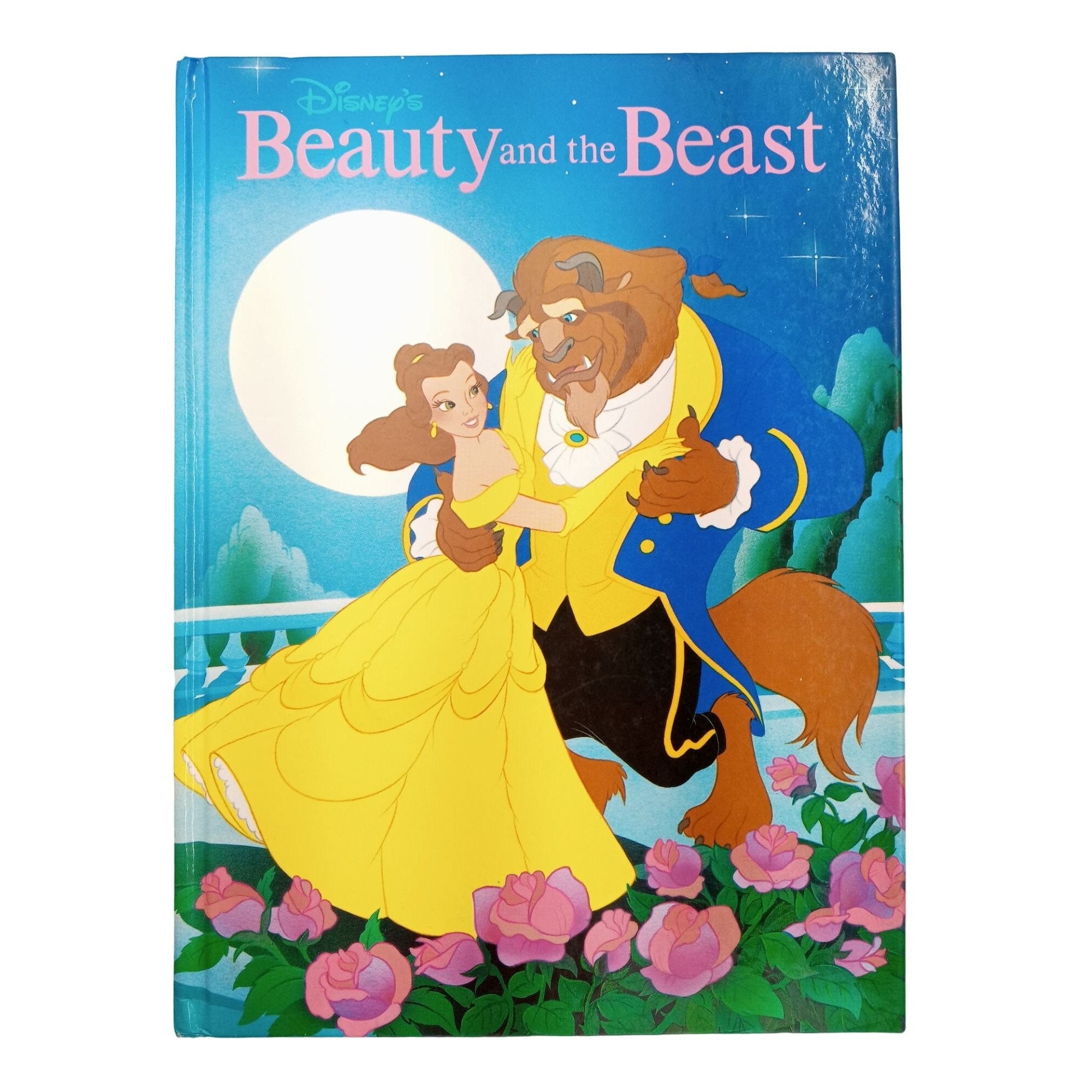 Vintage Disney Beauty and the Beast Hardcover Book 1991 Misprint Error ...