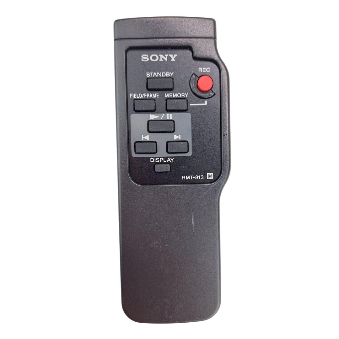 Vintage Sony RMT-813 Remote Control for Camcorder Video Camera Black ...
