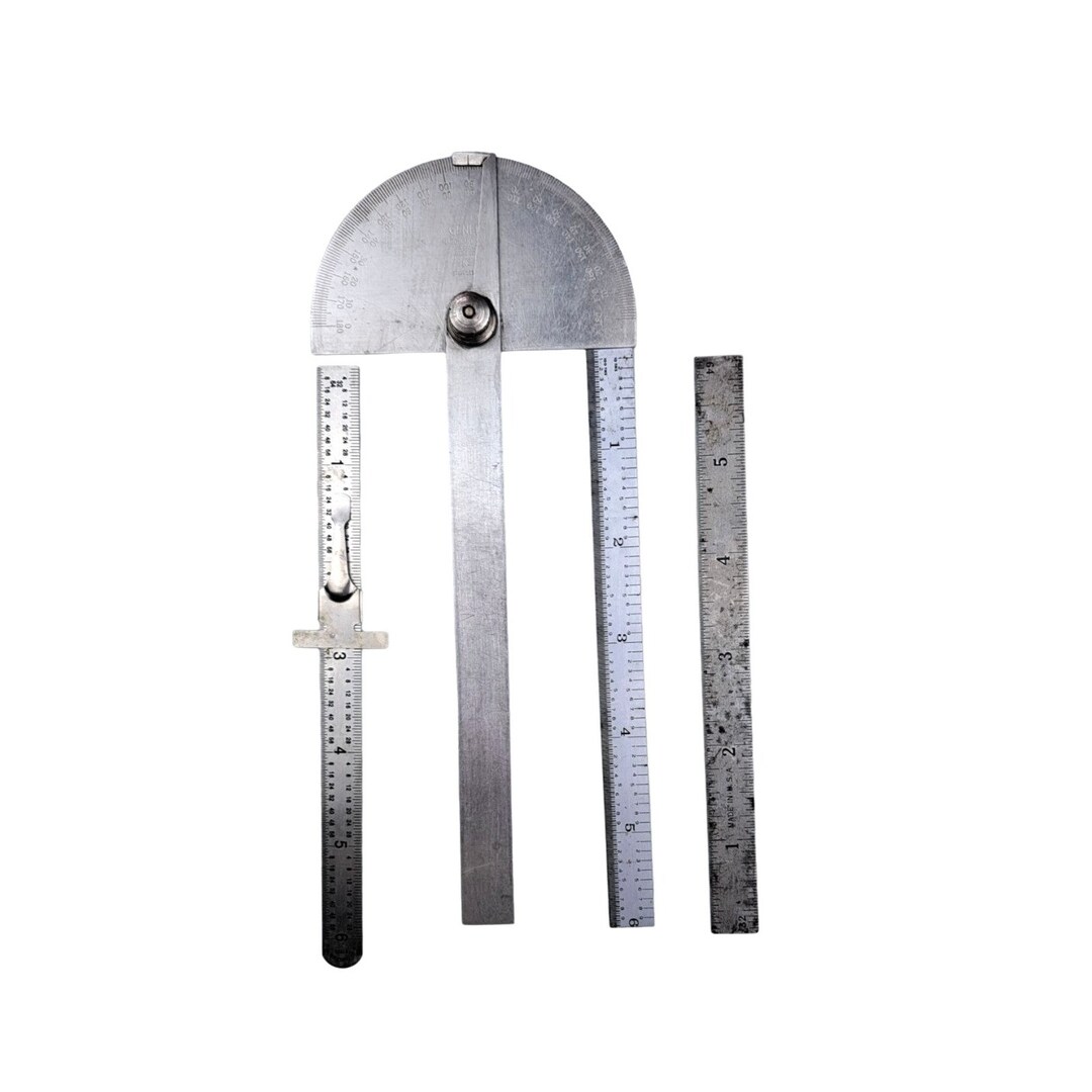 Vintage General Hardware 18 Round Head Protractor and - Etsy