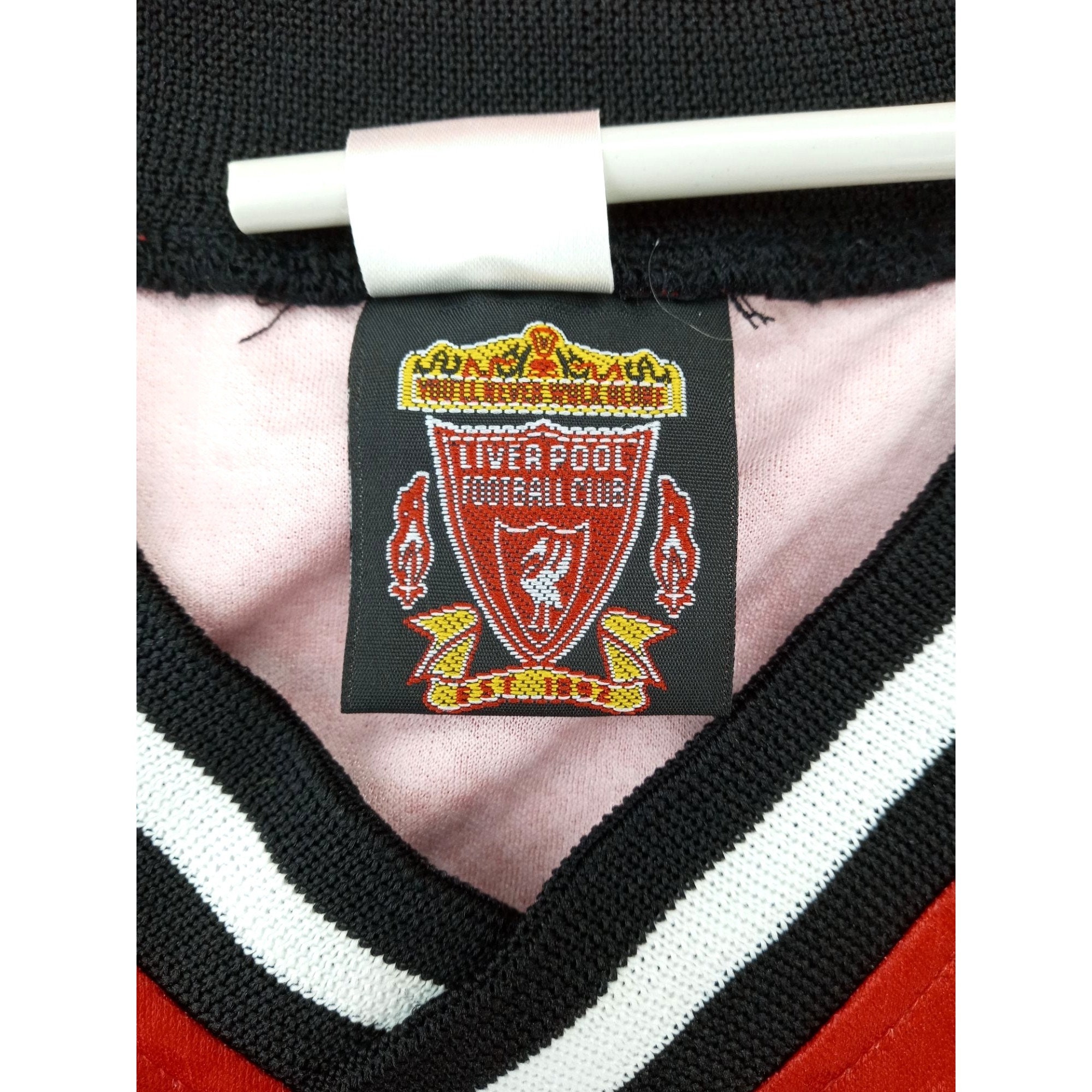 Vintage Liverpool LFC Football Club Jersey Satin Official England ...