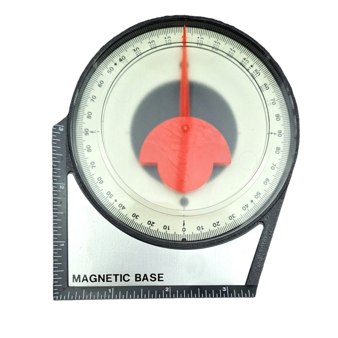 Magnetic Dial Gauge Angle Finder Taiwan Vintage Conversion - Etsy