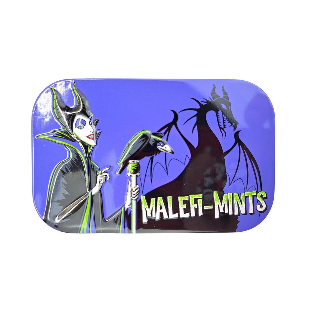 Disney Maleficent Malefi-mints Collectible Tin Disneyland Tin is Empty ...