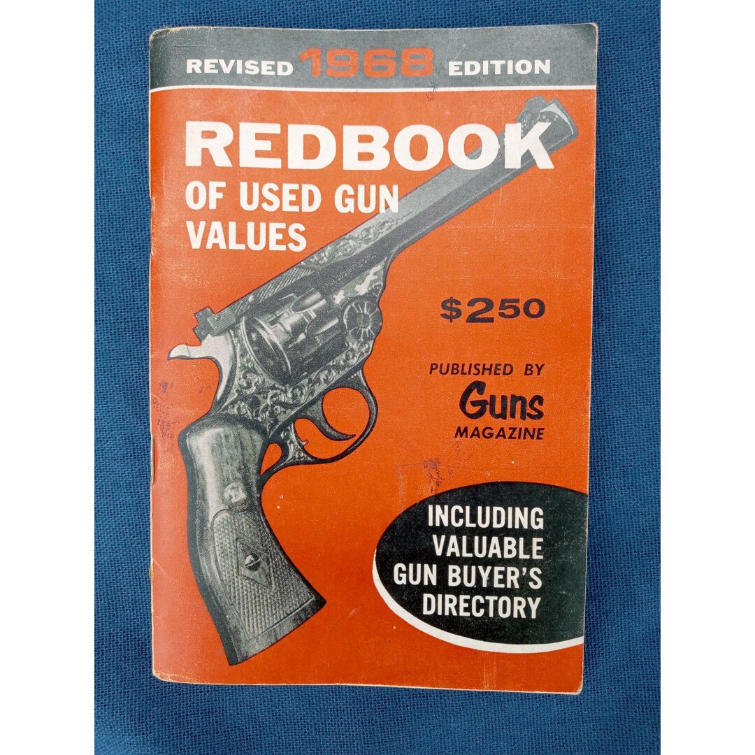 Redbook Used Gun Value 1968 Vintage Book Pricing Guide Pistol Rifle redbook-used-gun-value-1968-vintage-book-pricing-guide-pistol-rifle