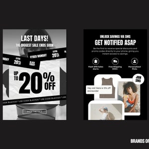 Editable Sale Launch Email Templates | Email Marketing | Product ...