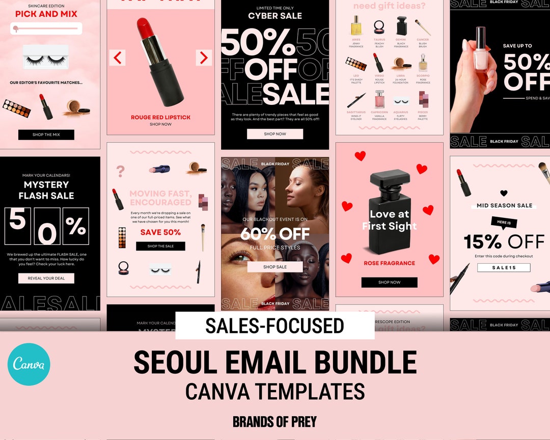 Editable Sale Email Templates Email Marketing Product Marketing Email ...