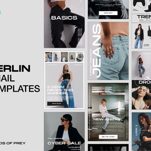 Editable Email Templates Email Marketing Product Marketing - Etsy