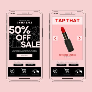 Editable Sale Email Templates | Email Marketing | Product Marketing ...