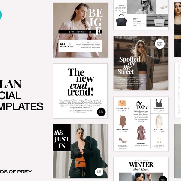 Shop Blogger Template - Etsy