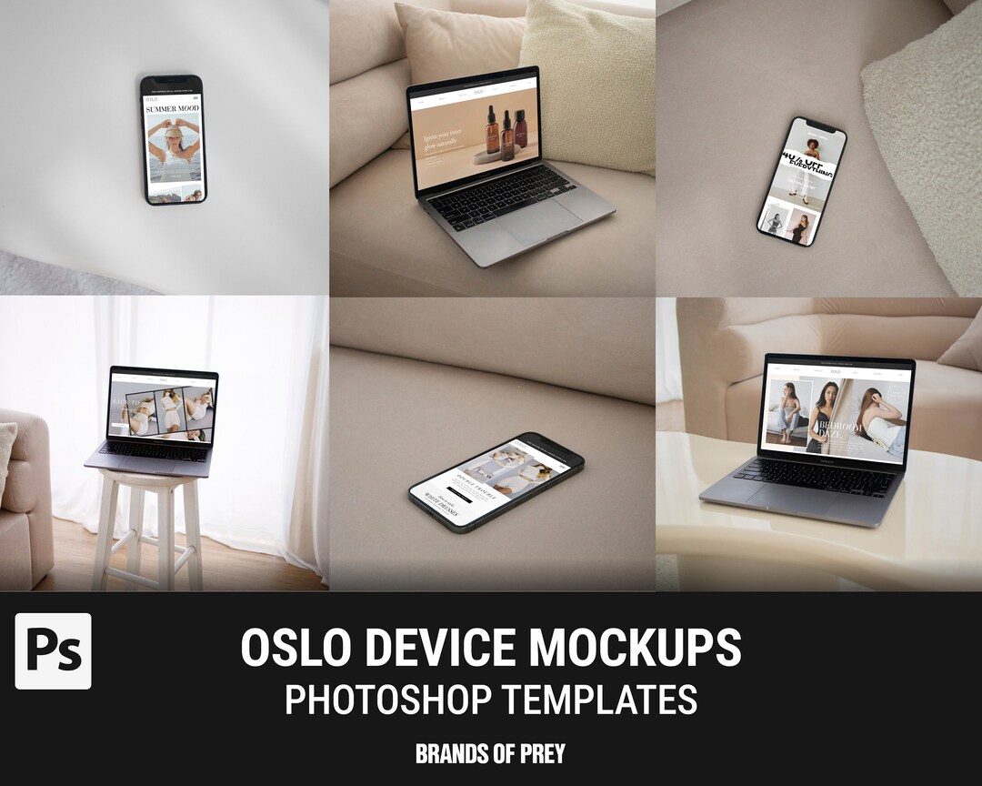 Minimalist Device Mockups Phone Mockups Laptop Mockups - Etsy