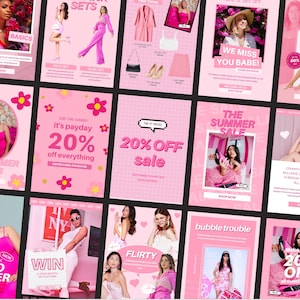 Editable Email Templates | Pink Email Marketing | Product Marketing ...